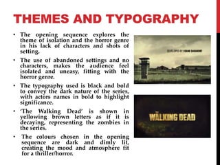 Walking dead presentation | PPTX