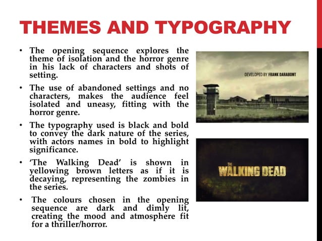 Walking dead presentation | PPTX