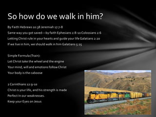 Walking in the spirit | PPTX | Christianity | Religion & Spirituality