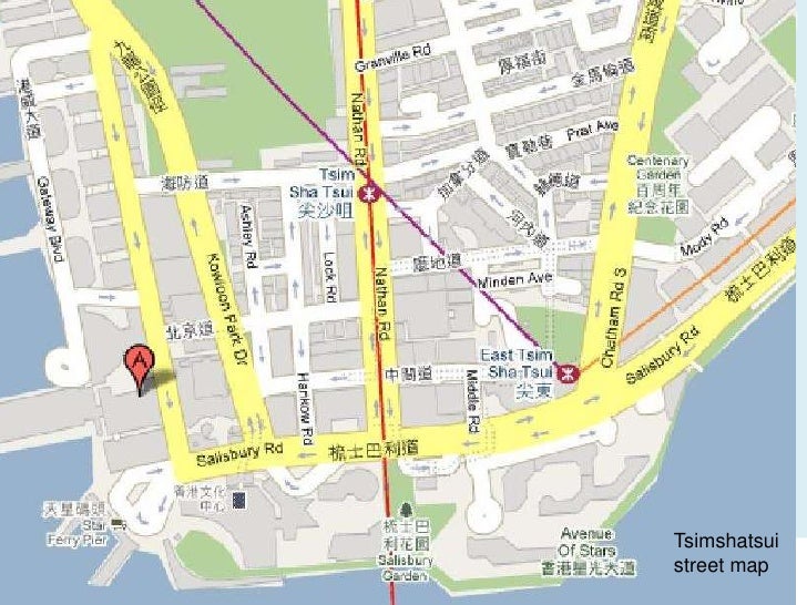 Walking in Tsim Sha Tsui