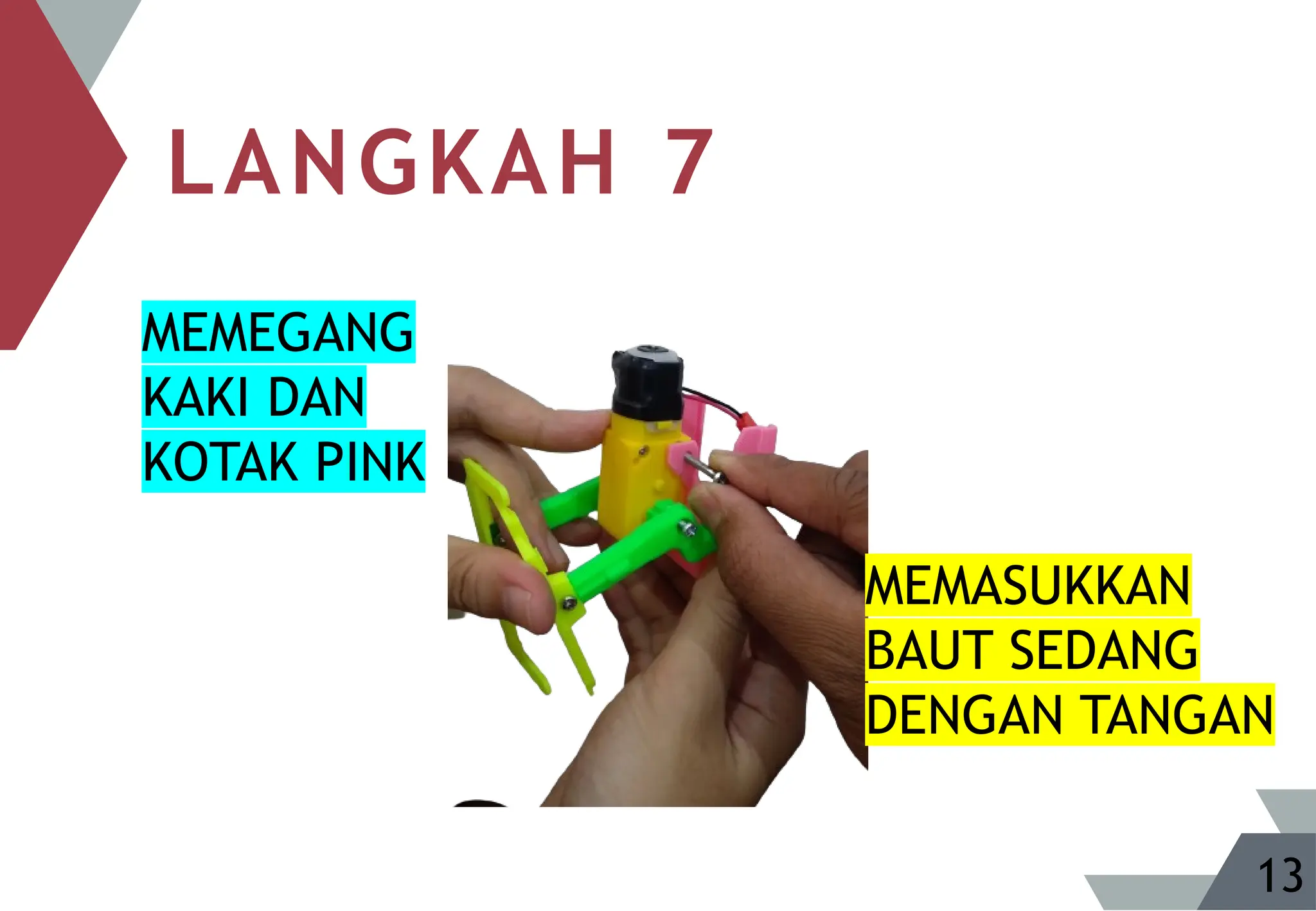 Walking Robot by Kidorobot - Belajar Merakit Robot Untuk Anak | PPTX