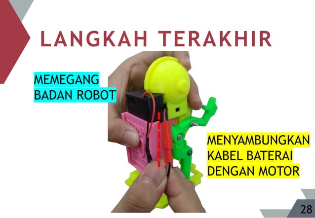 Walking Robot by Kidorobot - Belajar Merakit Robot Untuk Anak | PPTX