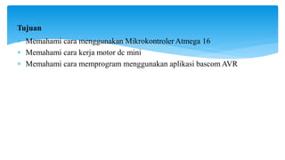 PERANCANGAN PUTAR BALIK MOTOR DC WALKING ROBOT MENGGUNAKAN ...