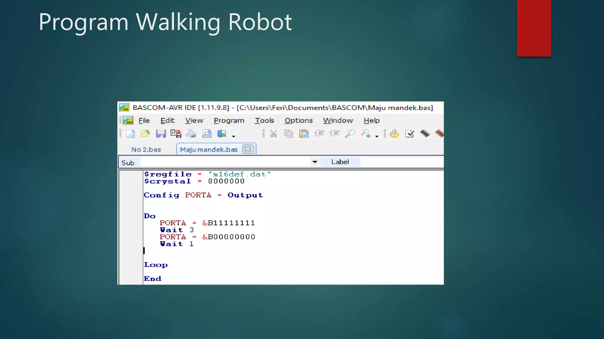Walking Robot | PPTX