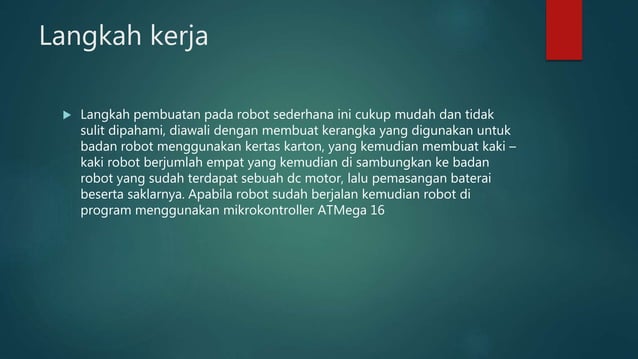 Walking Robot | PPTX