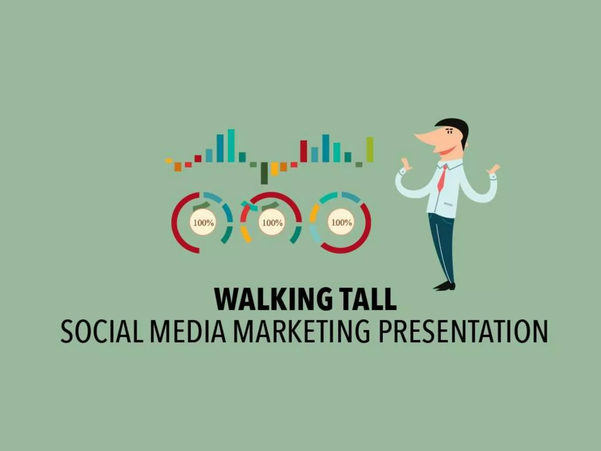 Waking Tall Social Media Marketing Plan 2016 | PPTX