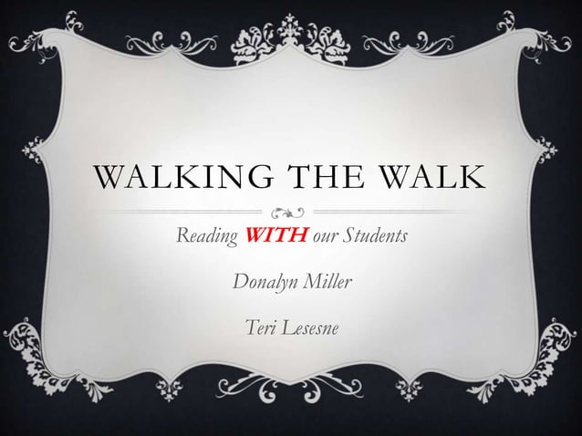 Walking the walk tctela | PPT