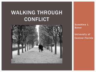 Walking through conflict | PPT