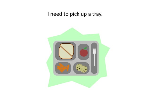 Walking through the cafeteria line | PPTX