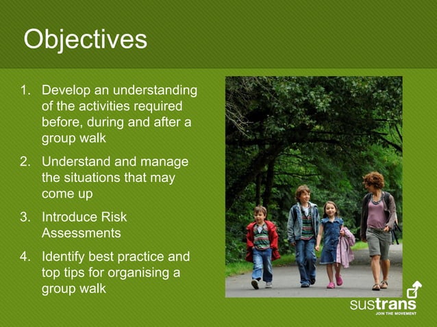 Walk leader training | PPT