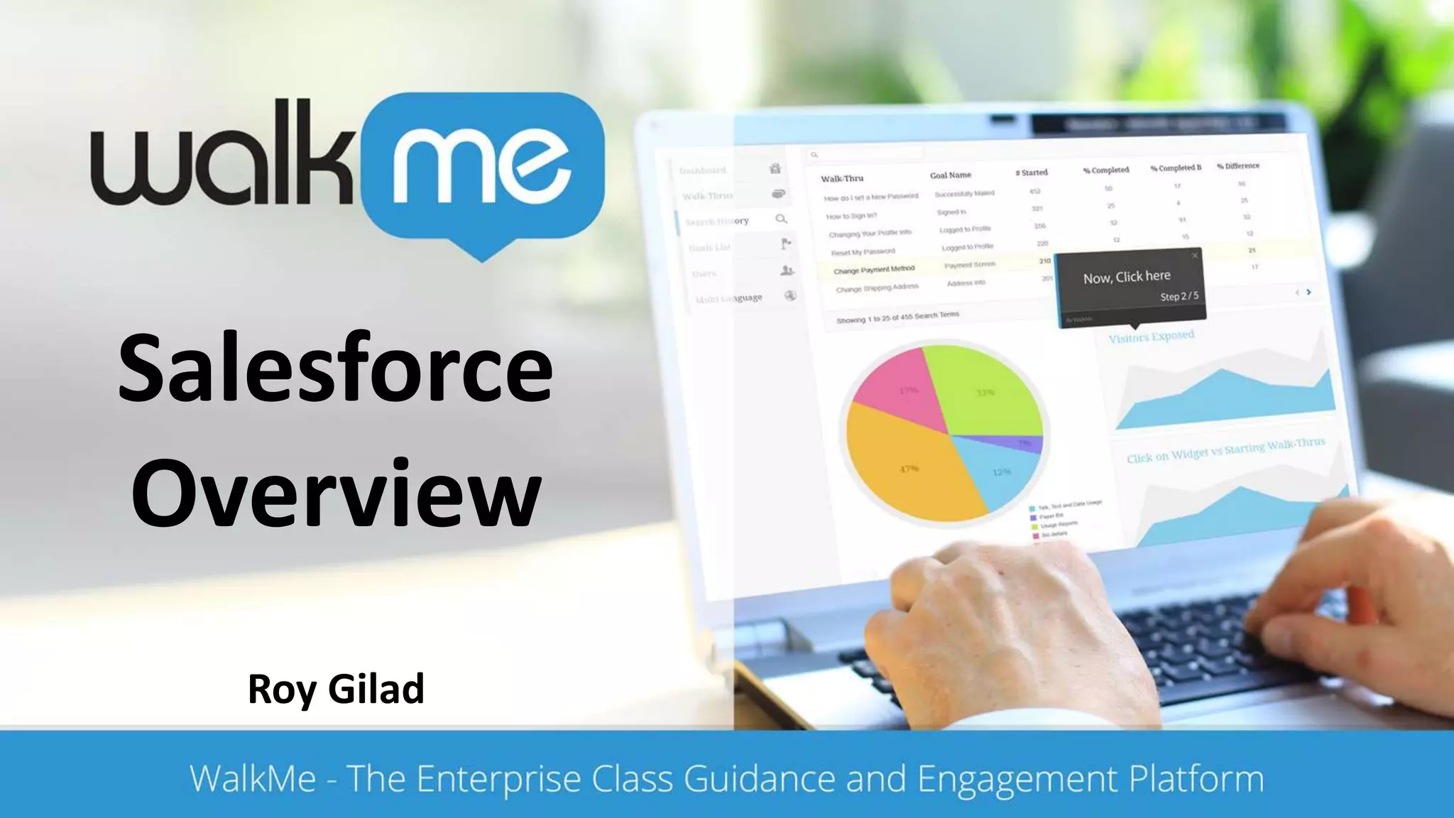 Salesforce Market Overview - Internal WalkMe's | PPT