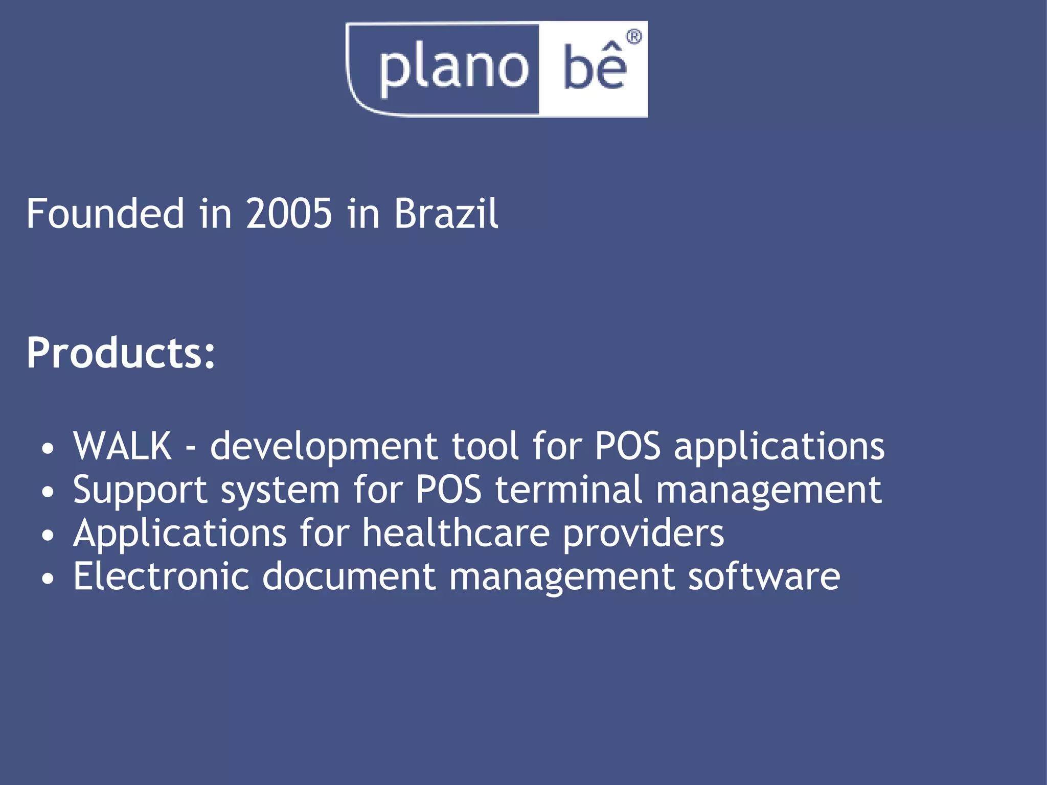 WALK Platform - POS application development | PPT