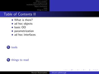 OCaml Walkthrough | PDF | Programming Languages | Computing