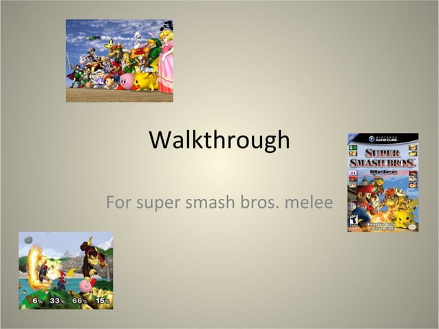 Walkthrough | PPT | Strategy Video Games | Video Game Genres