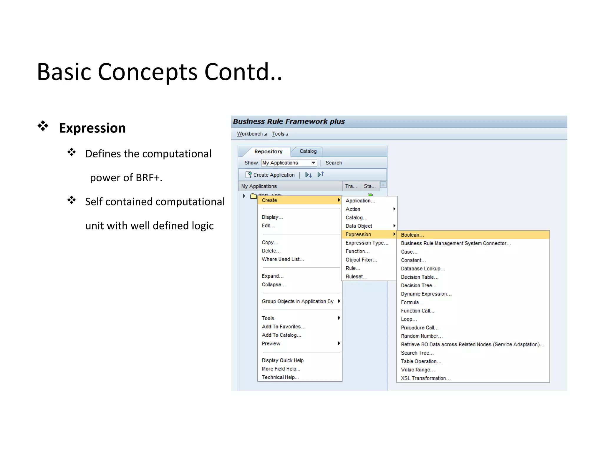 BRF+ Walk through | PPT
