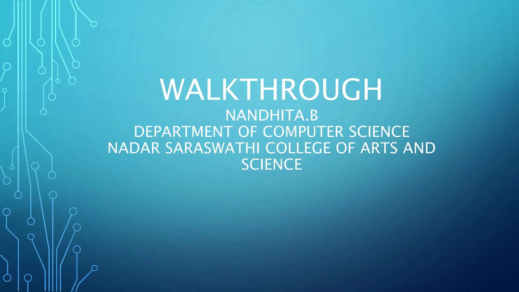 Walkthrough and inspection (Walkthrough) | PPTX