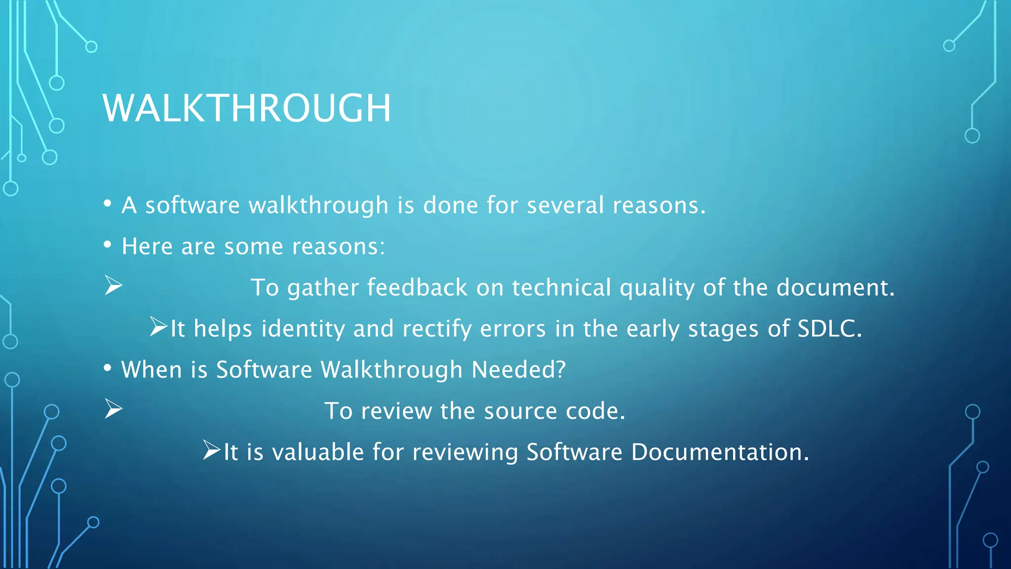 Walkthrough and inspection (Walkthrough) | PPTX