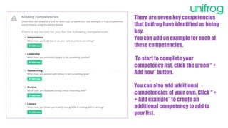 Walkthrough -competencies | PPT