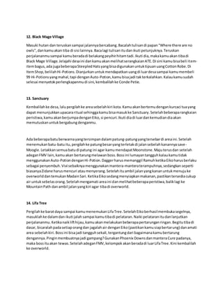 Walkthrough final fantasy ix | DOCX