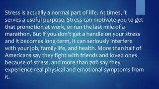 CAUSES OF STRESS | PPTX