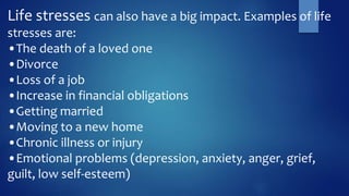 CAUSES OF STRESS | PPTX