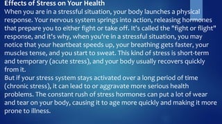 CAUSES OF STRESS | PPT