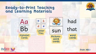 Walkthrough of ARAL KS 1 LRs (1).pdfARAL READING PROGRAM MATATAG ...