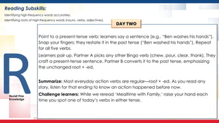 Walkthrough of the ARAL-Reading Plus Teacher_s Guide (TG) and Learning ...