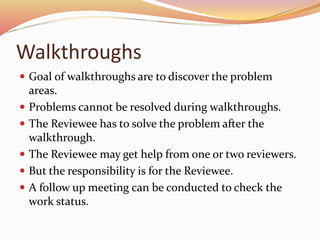 Walkthroughs | PPTX