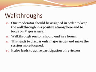 Walkthroughs | PPTX