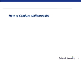 Effective Walkthroughs in Math and ELA Classrooms | PDF