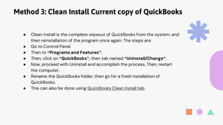Walkthrough to Resolve QuickBooks Update Error 12031.pptx
