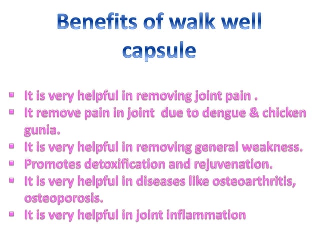 Walk well ppt | PPTX