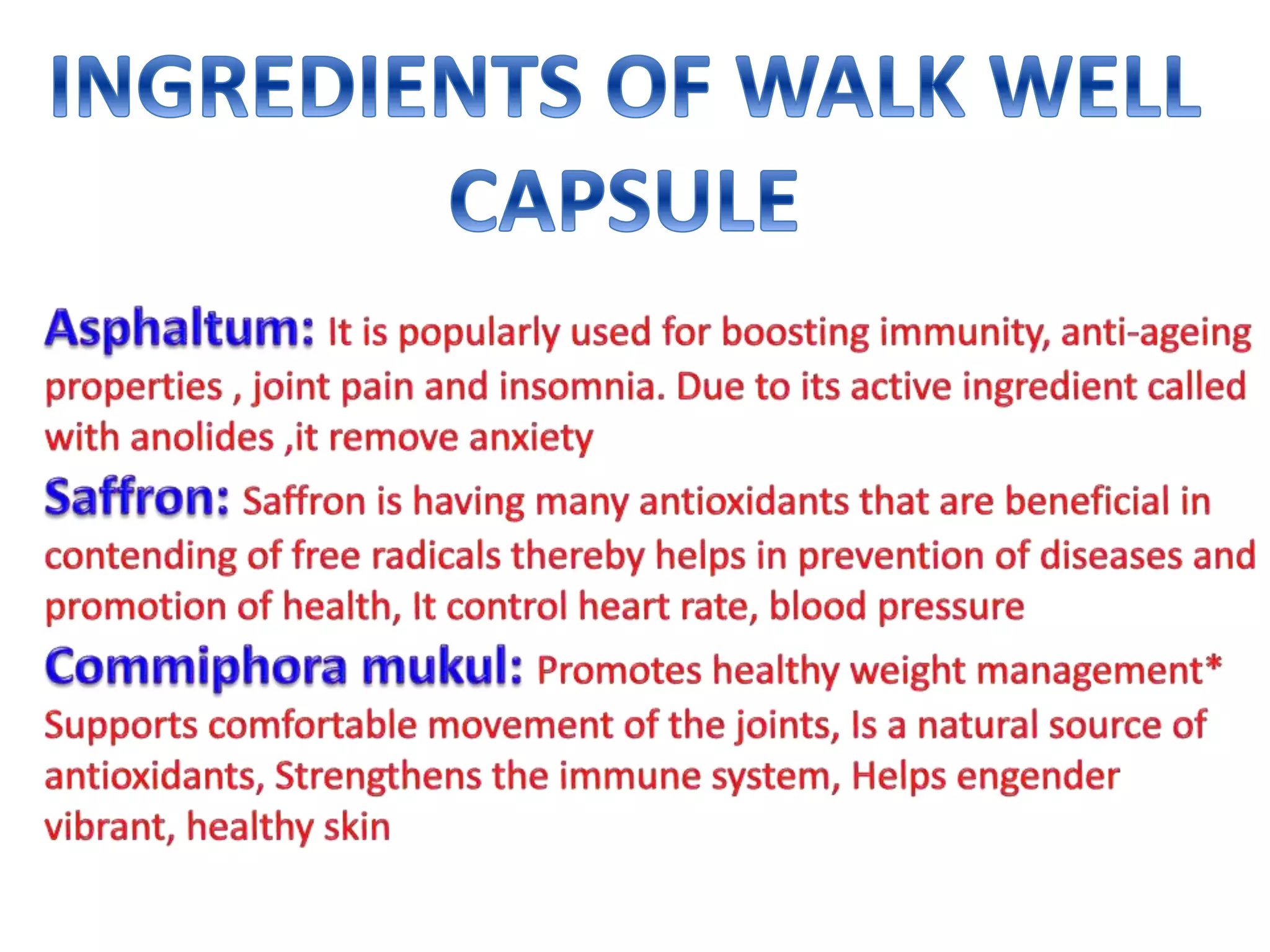 Walk well ppt | PPTX