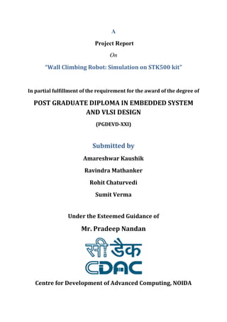 Wall climbing-robot | PDF