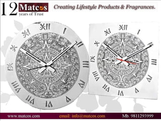 Wall Clocks & Watches | PPT | Style & Fashion