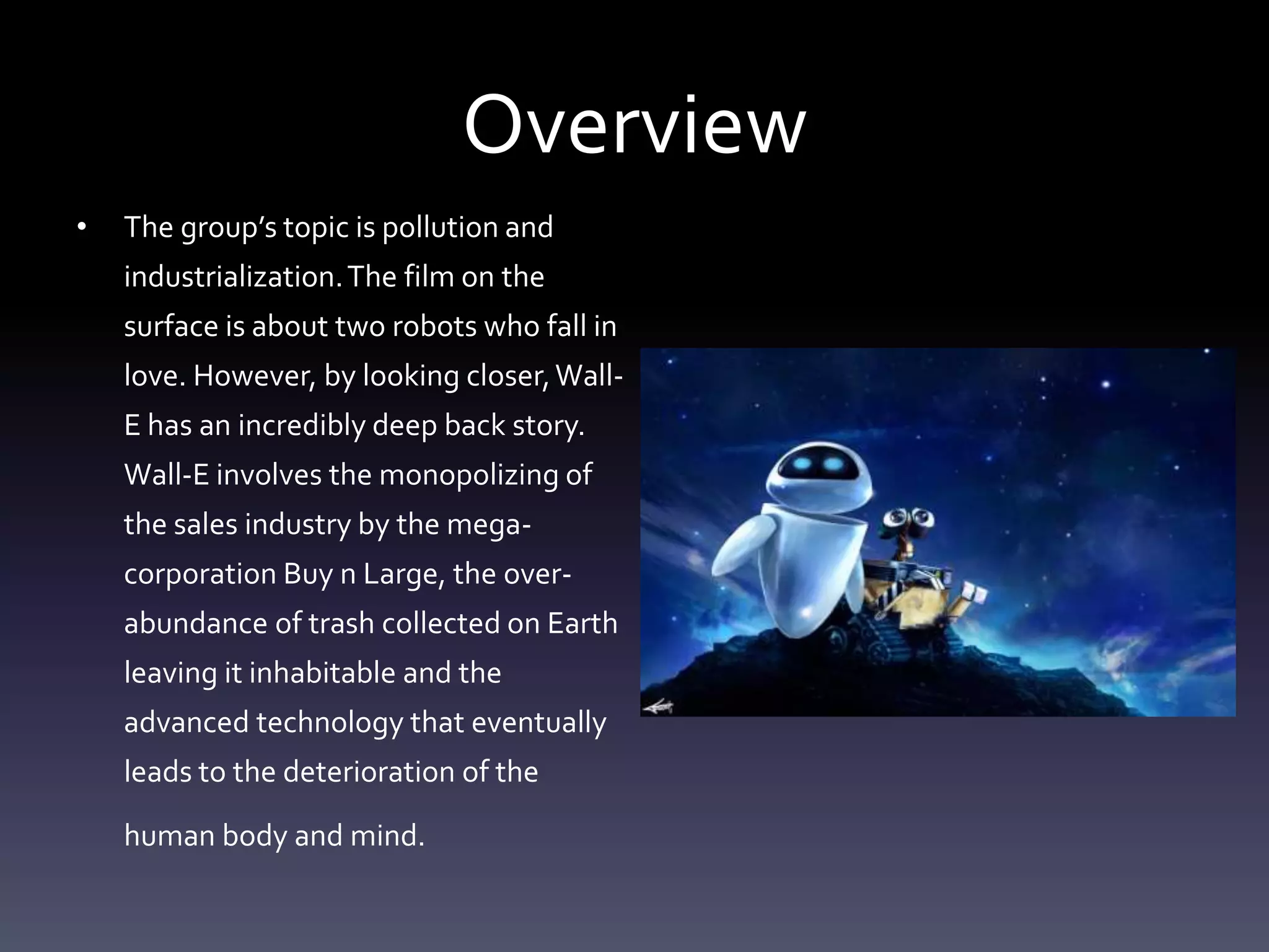 Wall e presentation | PPTX