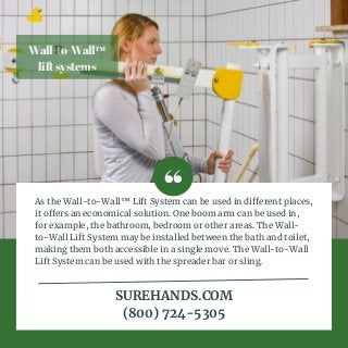 Wall-to-Wall™ lift systems | PDF