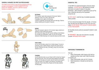 Baby first aid guide | PDF