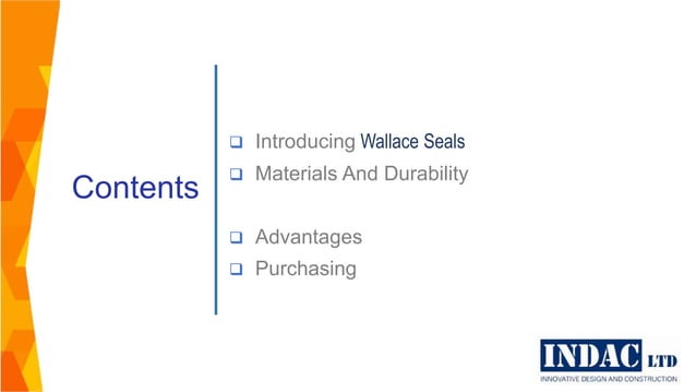 Introducing the INDAC Wallace Seal | PPSX | Chemistry | Science