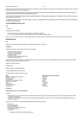 Wallach interpretation of diagnostic tests 7th ed 2000 | PDF