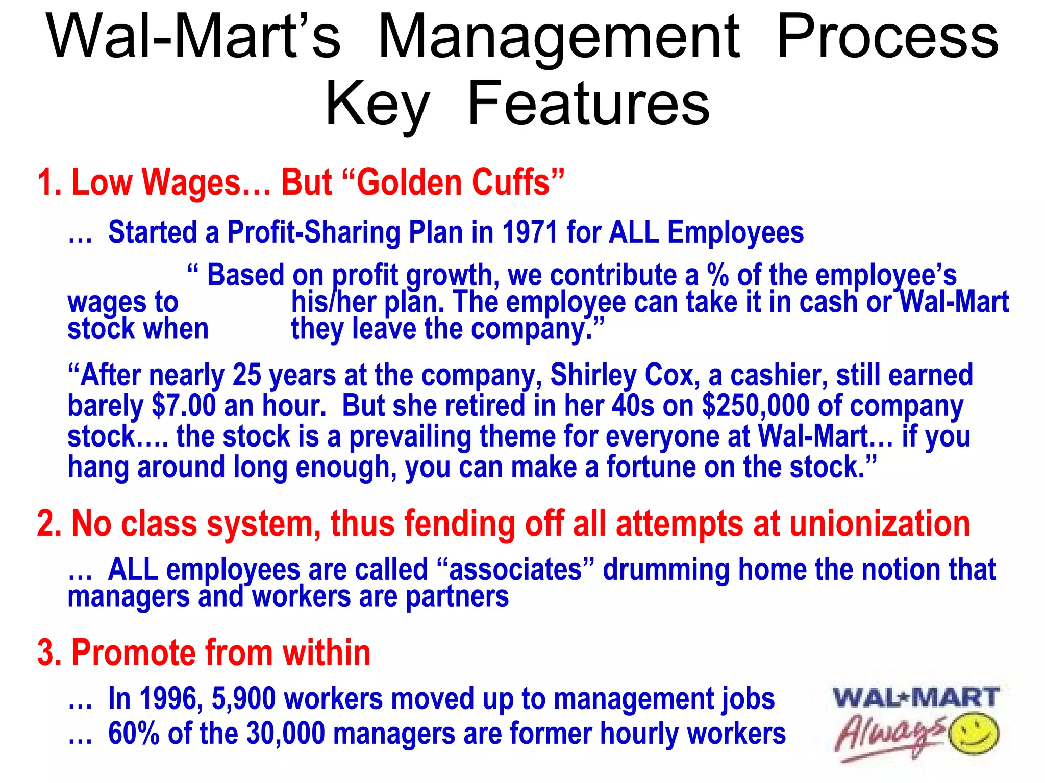 Wal-Mart Stores’ Discount operations | PPT