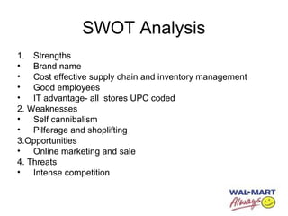 Wal-Mart Stores’ Discount operations | PPT