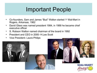 Wal-Mart Stores’ Discount operations | PPT