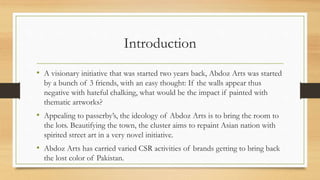 Wall beautification in karachi | PPT