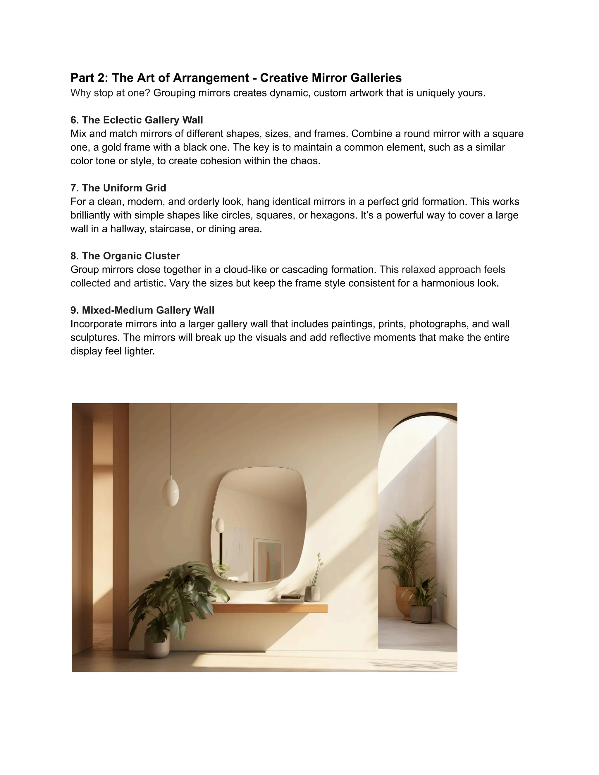 Discover Stunning Ideas and Design For Wall Mirror Decoration .pdf