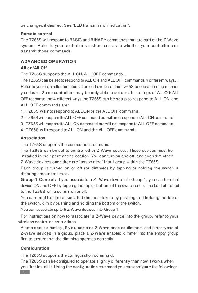 Wall dimmer with single paddle and frame tkb manual