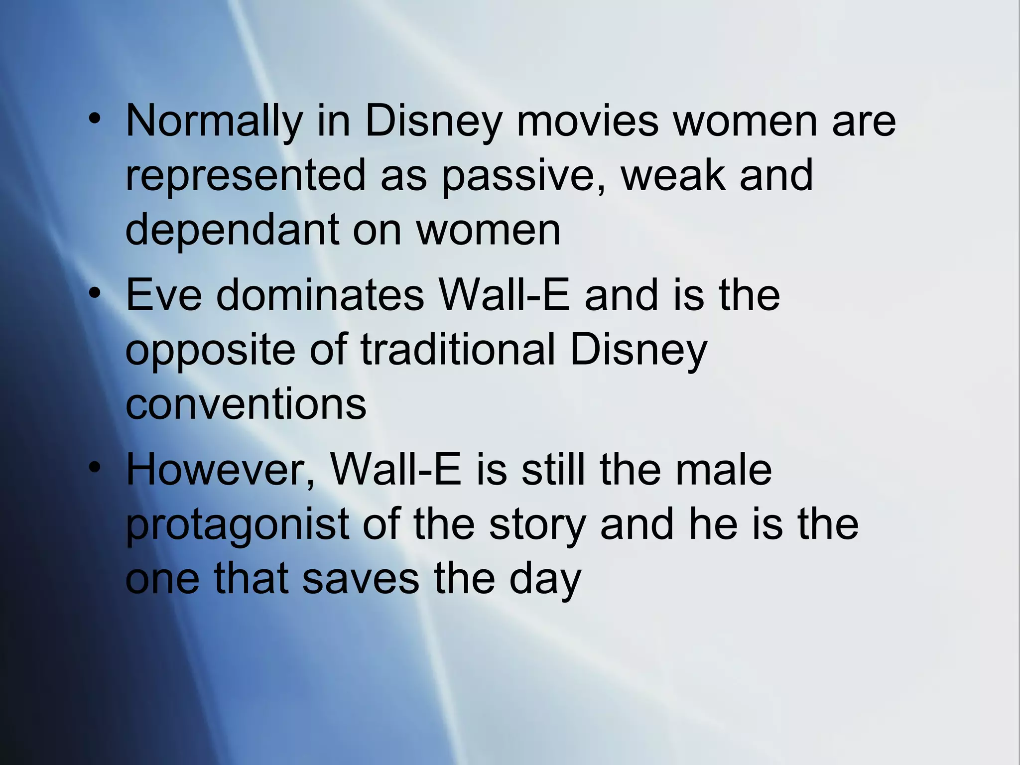 Wall-E Representation | PPT