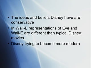 Wall-E Representation | PPT