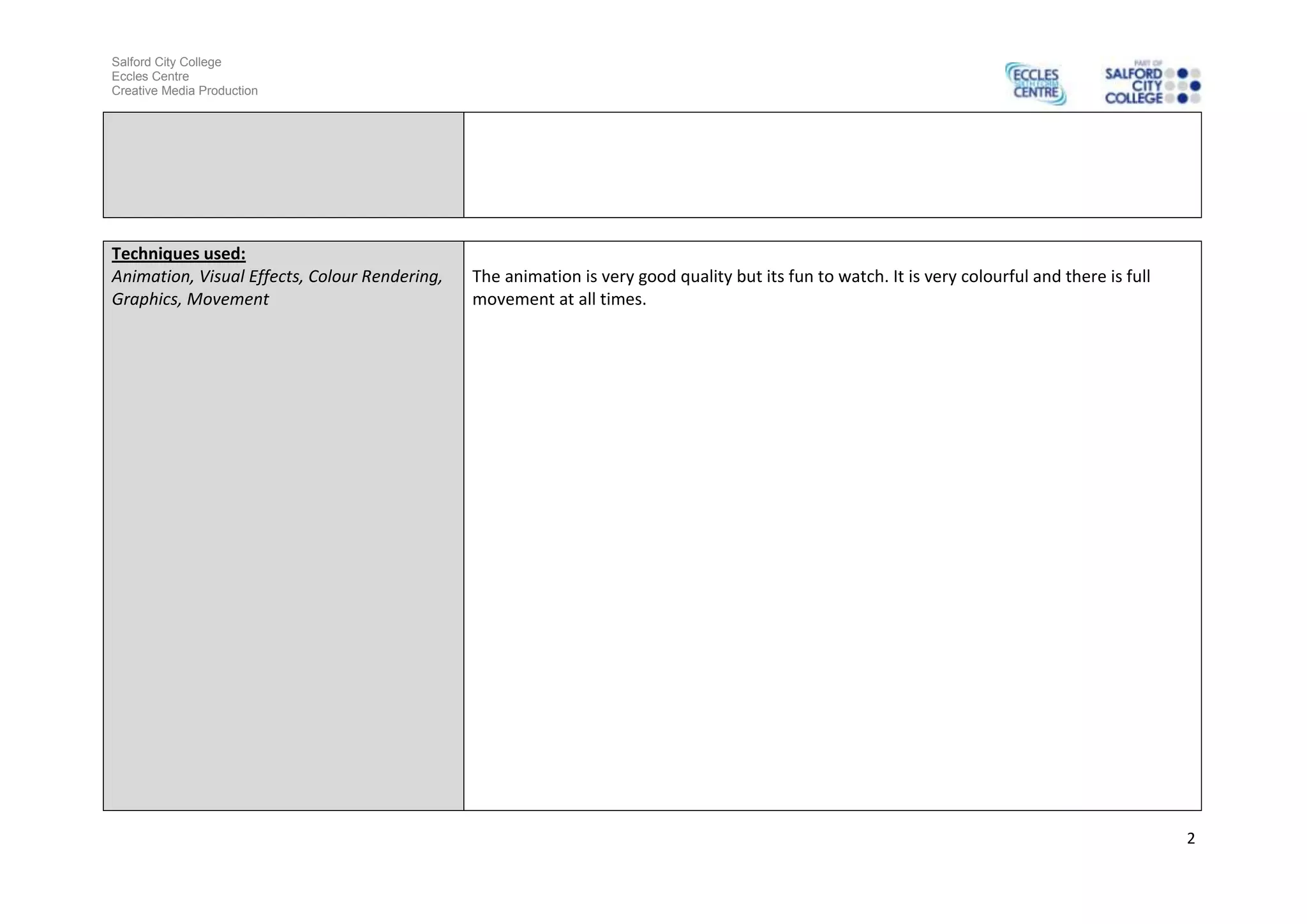 Walle credit sequence analysis | PPT